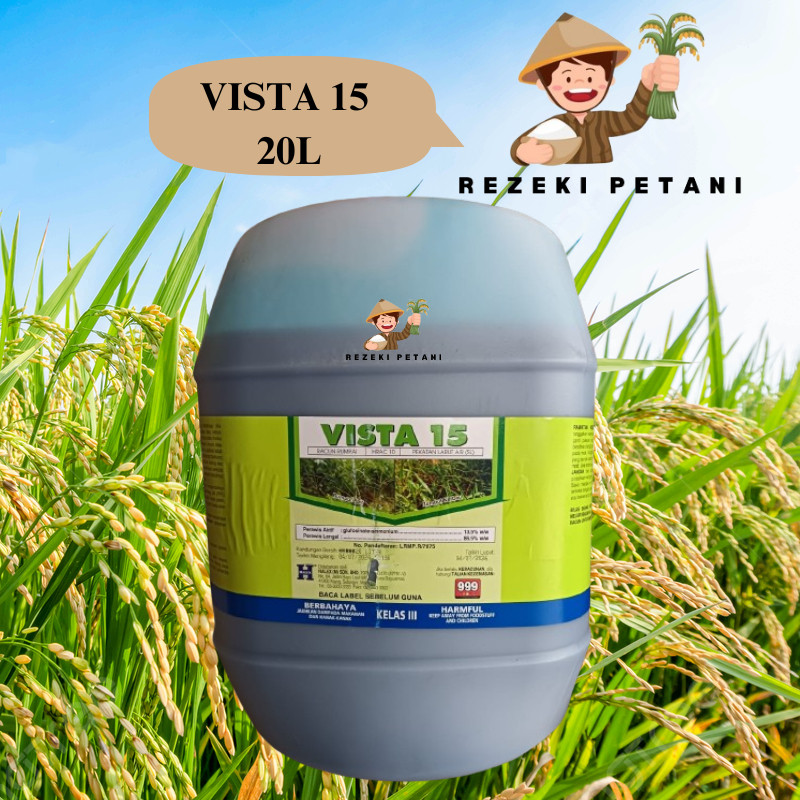 [ORIGINAL] 20L VISTA 15 HALEX (sama Basta 15, Boxter, Kenbast 15 ...