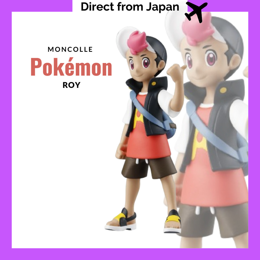 Pokémon Moncolle Trainer Collection Figure - Roy | Shopee Malaysia
