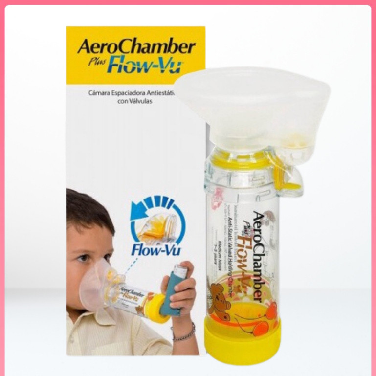 AEROCHAMBER Plus Flow-Vu Anti-Static Valved Holding Chamber For ...