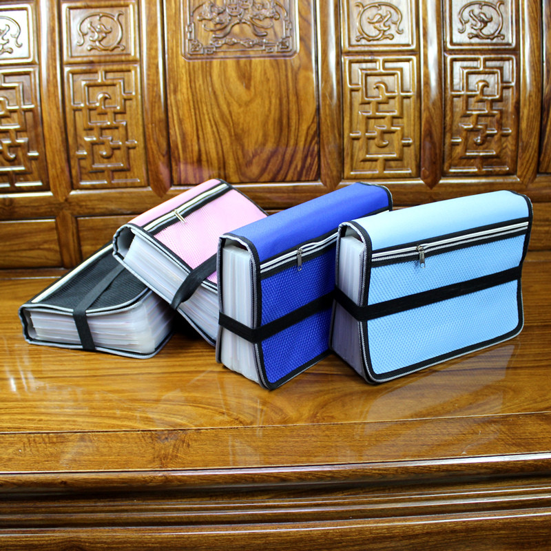 Folder Dokumen A5 Berkapasiti Besar untuk Resit dan Invois, Beg ...