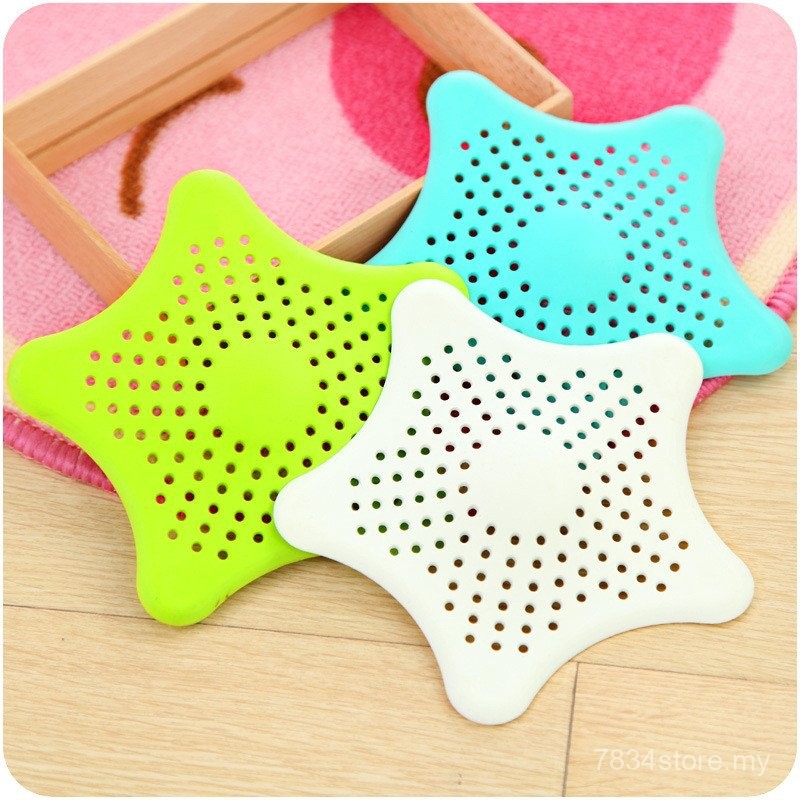 Suction Card Pack Starfish Style Sink Anti-Clogging Floor Drain Sewer ...