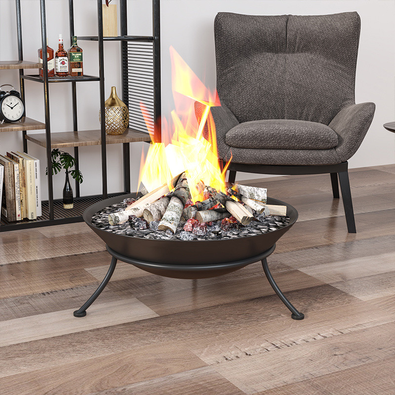 Fire Basin Rack Charcoal Fire Basin Iron Charcoal Barbecue Grill ...