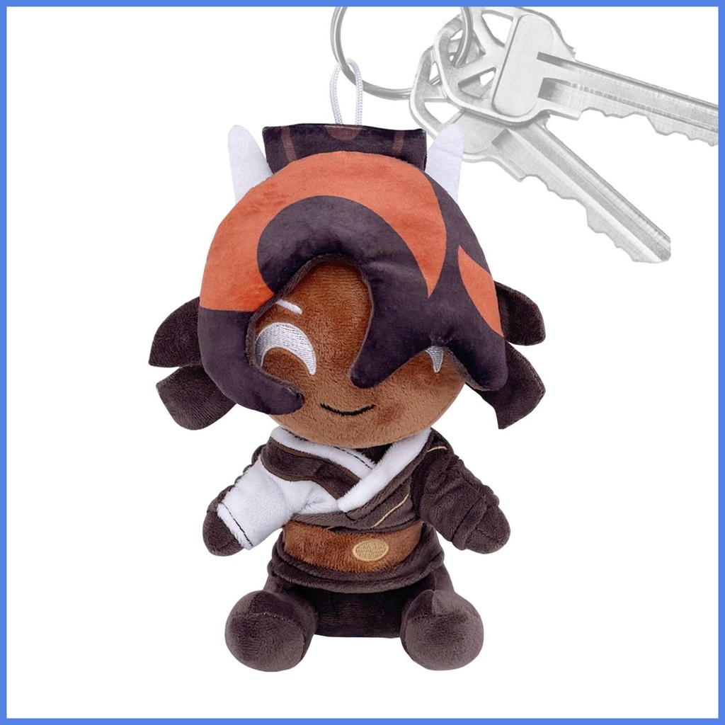 For cookie run kingdom Keychain Plush Anime Cute Key Chain Plushies ...