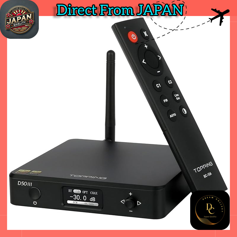 Topping D50 III 【New Release for 2024】 DAC Preamp - LDAC Bluetooth 5.1 ...