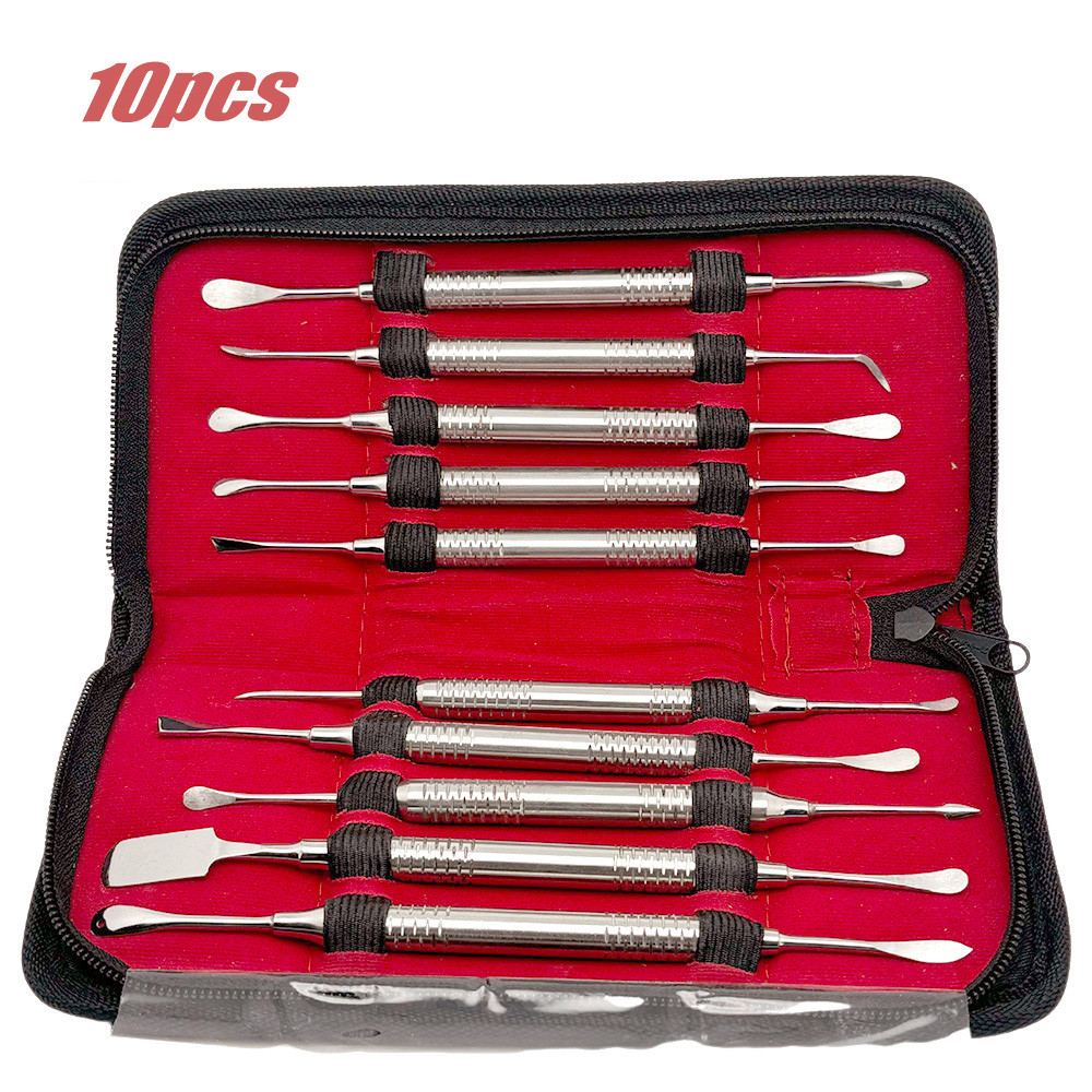 10pcs/kit Dental Implant Periosteal Elevator Set Double-Ended Surgical ...