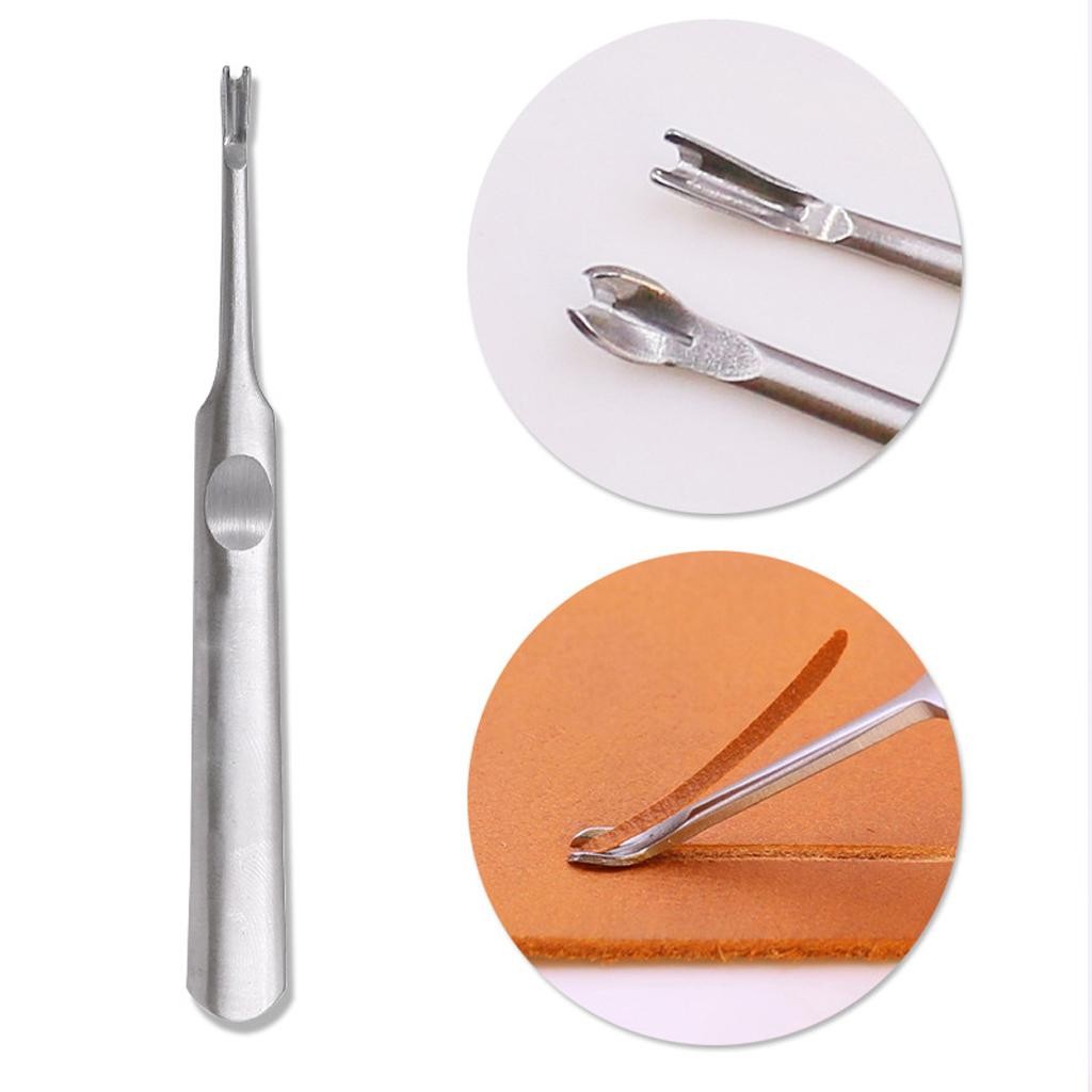 [uguuiya] 5pcs Durable Hand Leather Edge Skiving craft Tool, U V Shaped ...