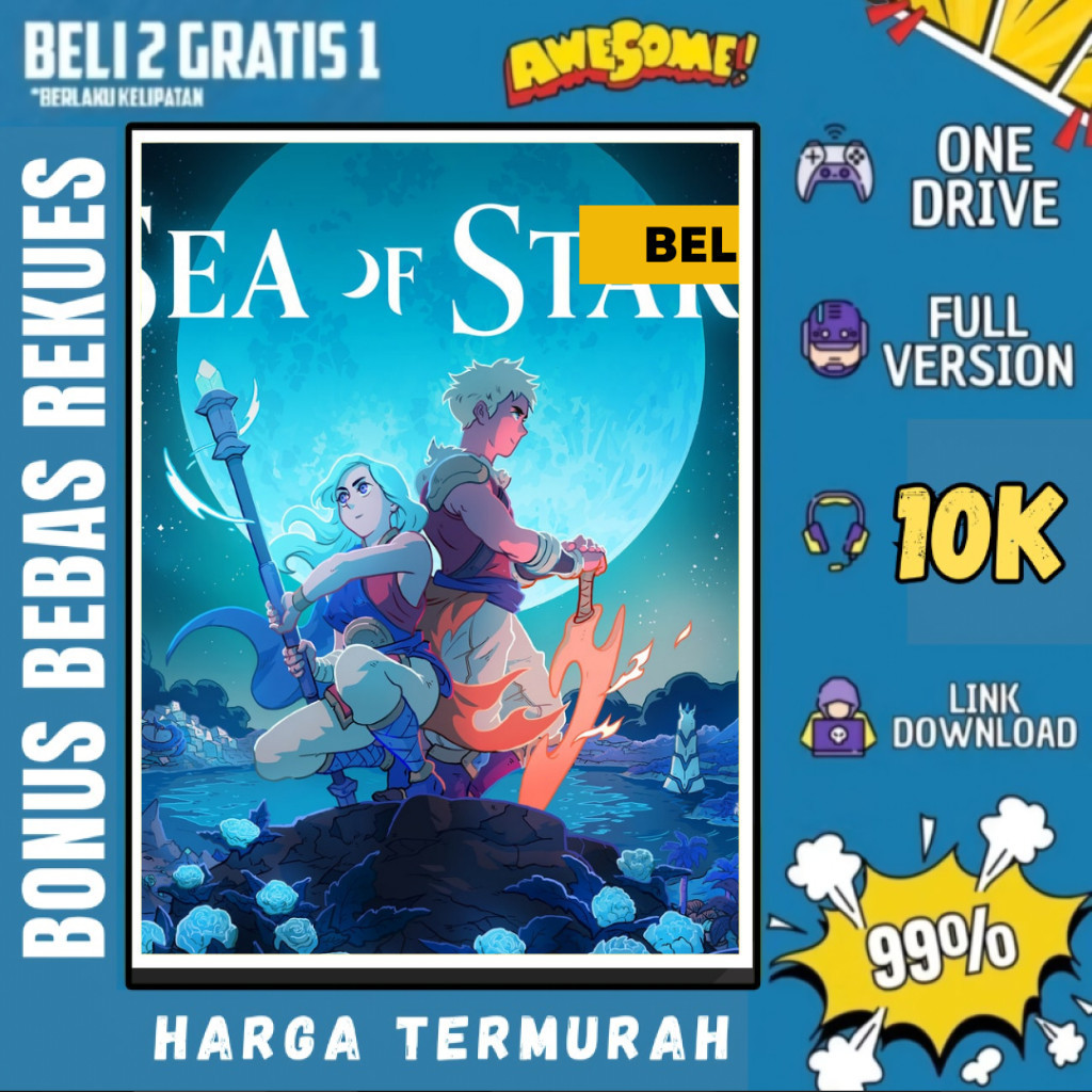 SEA OF STARS - PC GAMES - LAPTOP GAMES - PC GAMES - BUY 2 GET 1 FREE ...