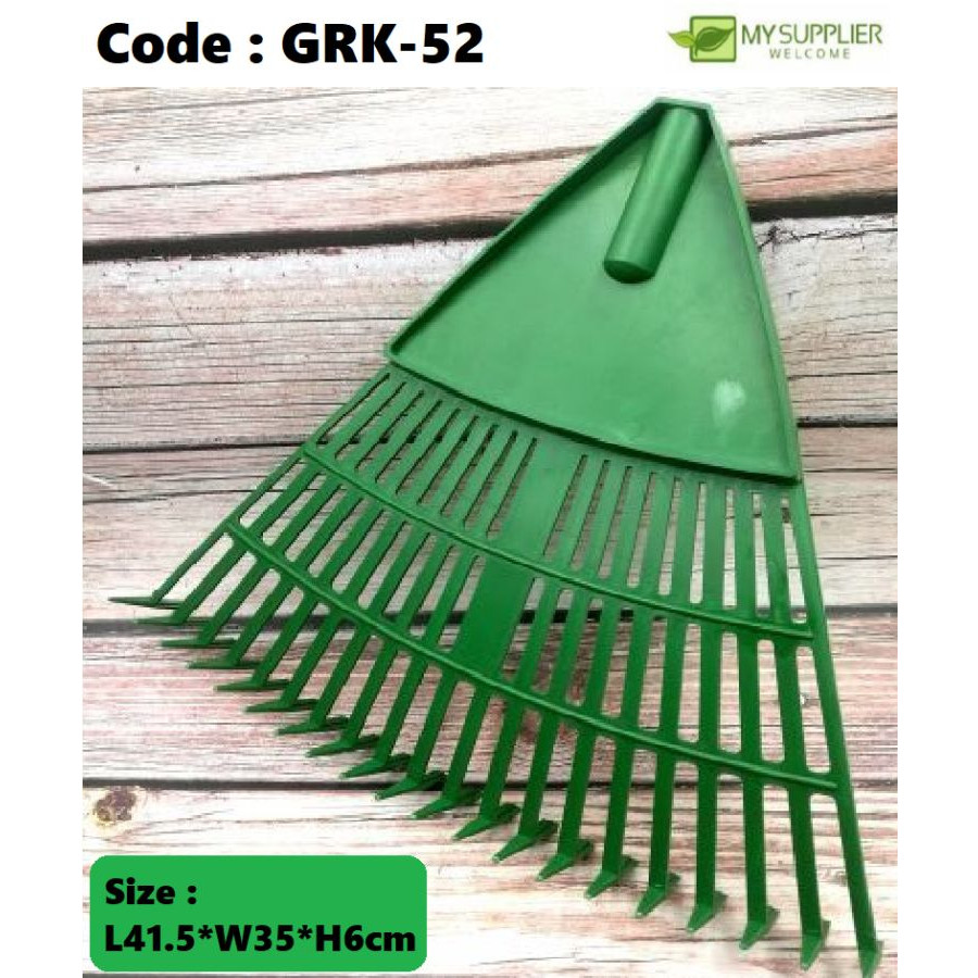 GRK-52 Plastic Two Way Rake Cakar Sampah Dua Sisi L41.5*W35*H6cm ...