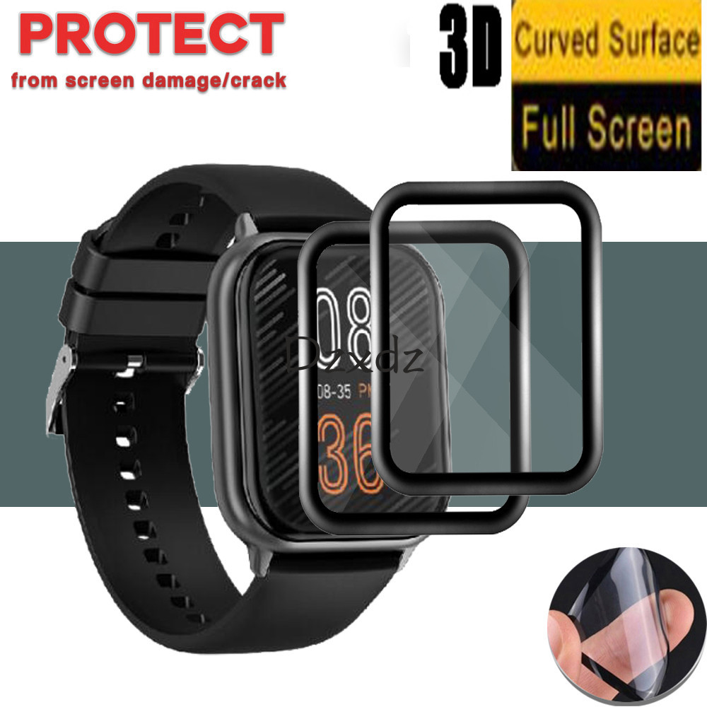 Screen Protector Film For Techlife Smart Watch T17C Smart Watch 3D Soft ...