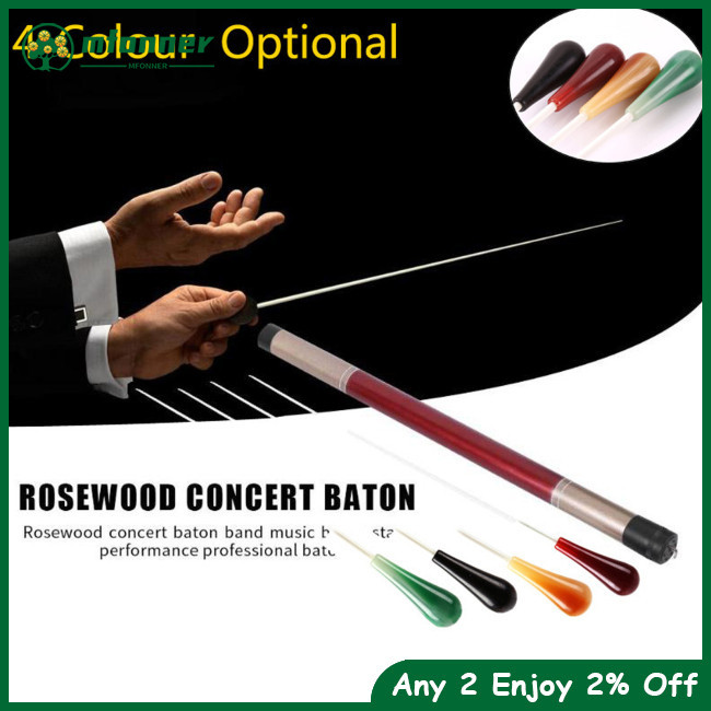 Mfonner Baton Band Conductor Stick With Storage Tube Rhythm Music ...