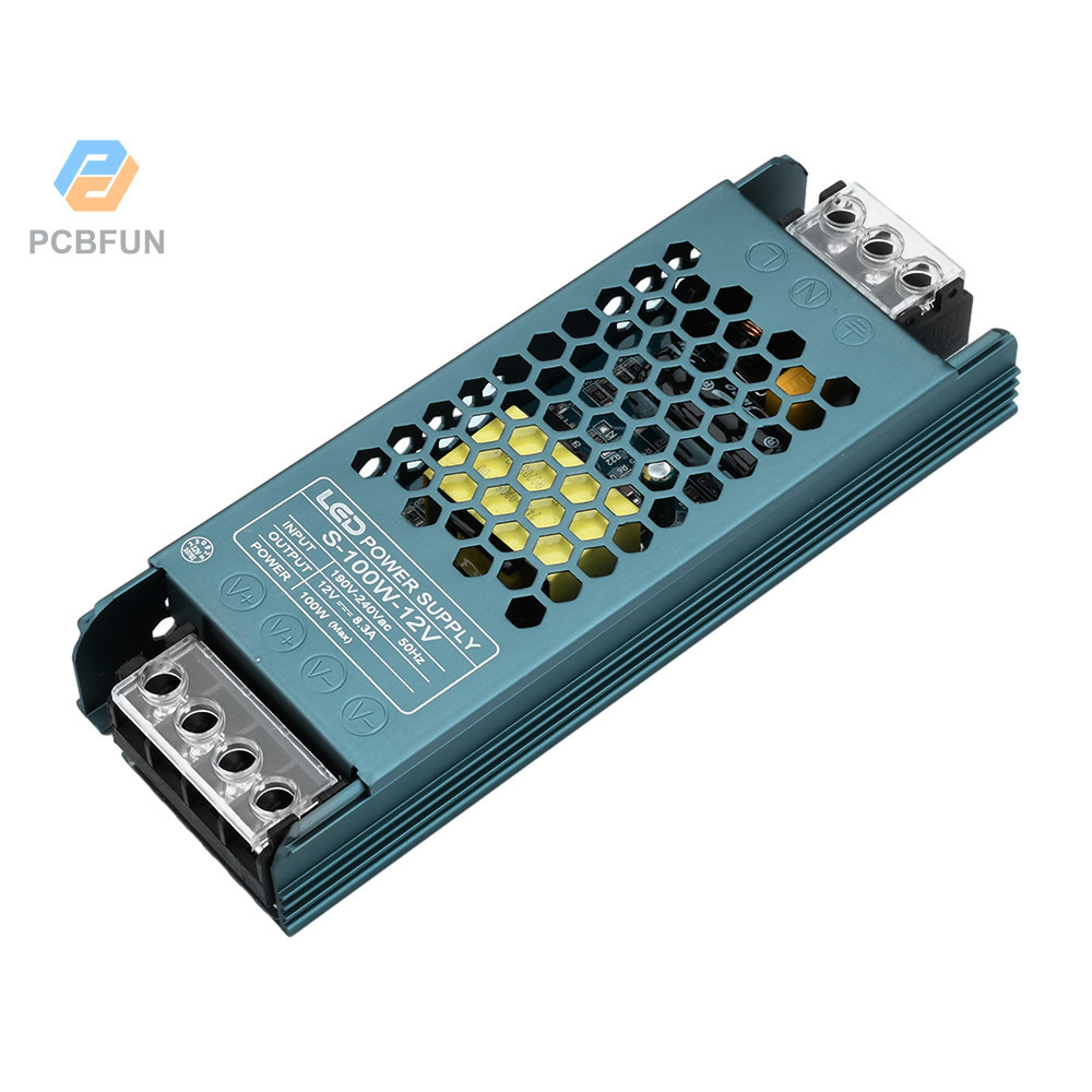 Pcbfun 220V to 12V Switching Power Supply LED Power Supply 60W 100W LED ...