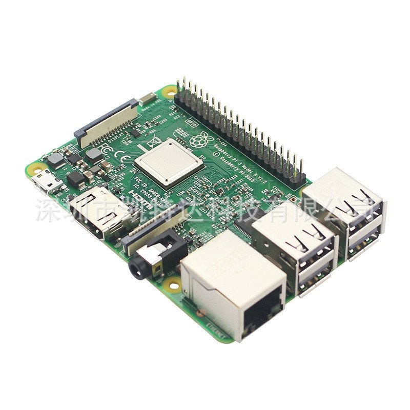 Raspberry Pi 3rd Generation B Type Motherboard Raspberry Pi 3B Development Board Carry wifi and ...