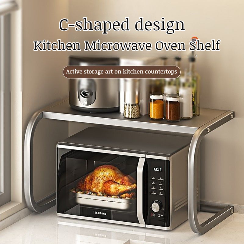 Home kitchen multifunctional shelf | Shopee Malaysia