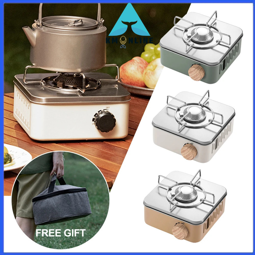 Mini Camping Stove Burner Portable Gas Stove Camping Picnic Cooking ...