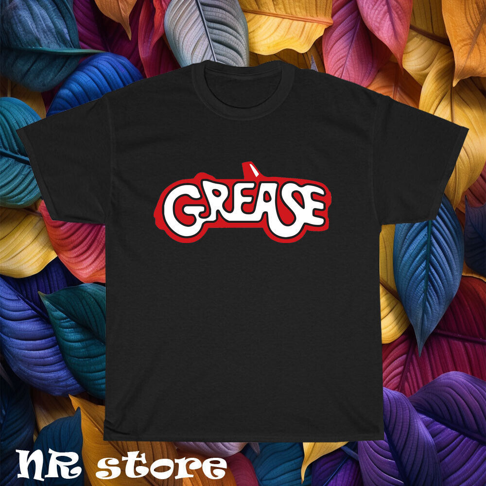 New Grease Retro Movie Logo Tshirt For Man | Shopee Malaysia