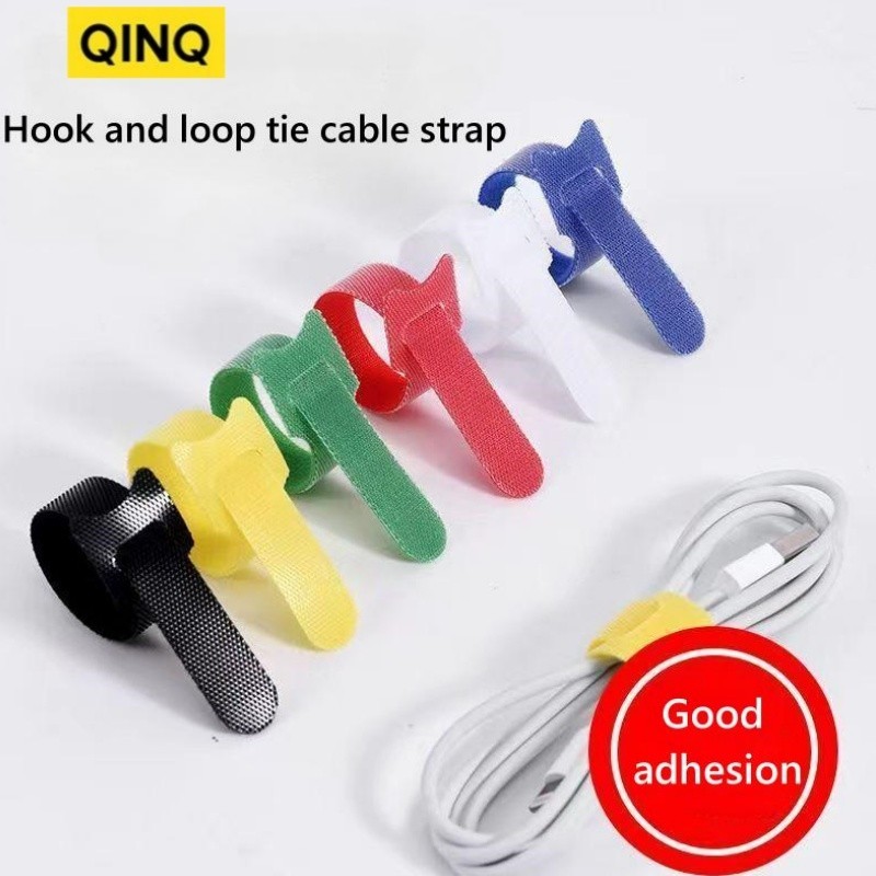 Ready stock QINQ Velcro cable management with headphone charging source ...