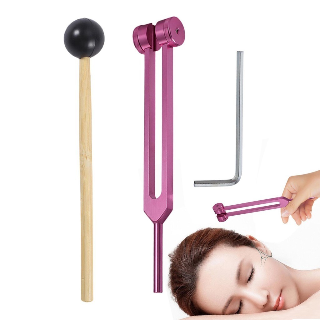 Solfeggio Tuning Fork Set 128 Hz Aluminum Alloy Tuning Forks Diagnostic Tuning Forks Kit Tuning ...