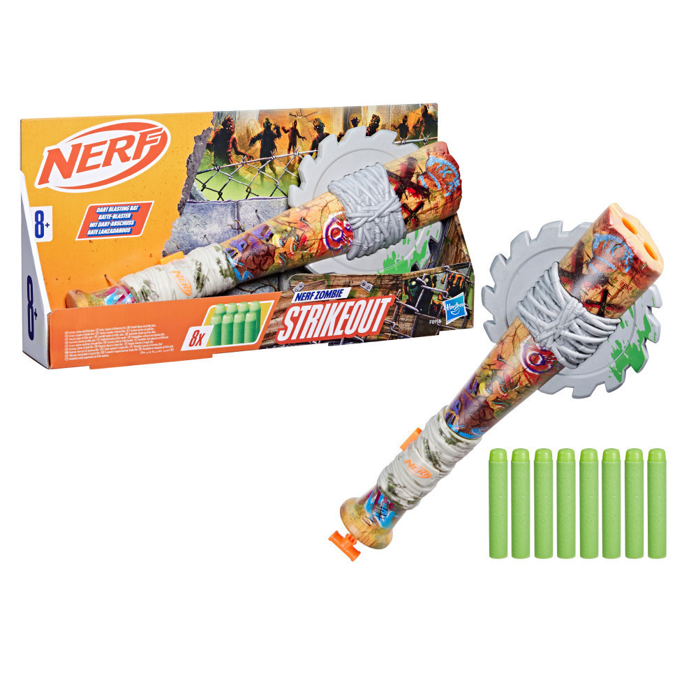 Nerf Zombie Strikeout Dart Blasting Bat Toy Gun | Shopee Malaysia