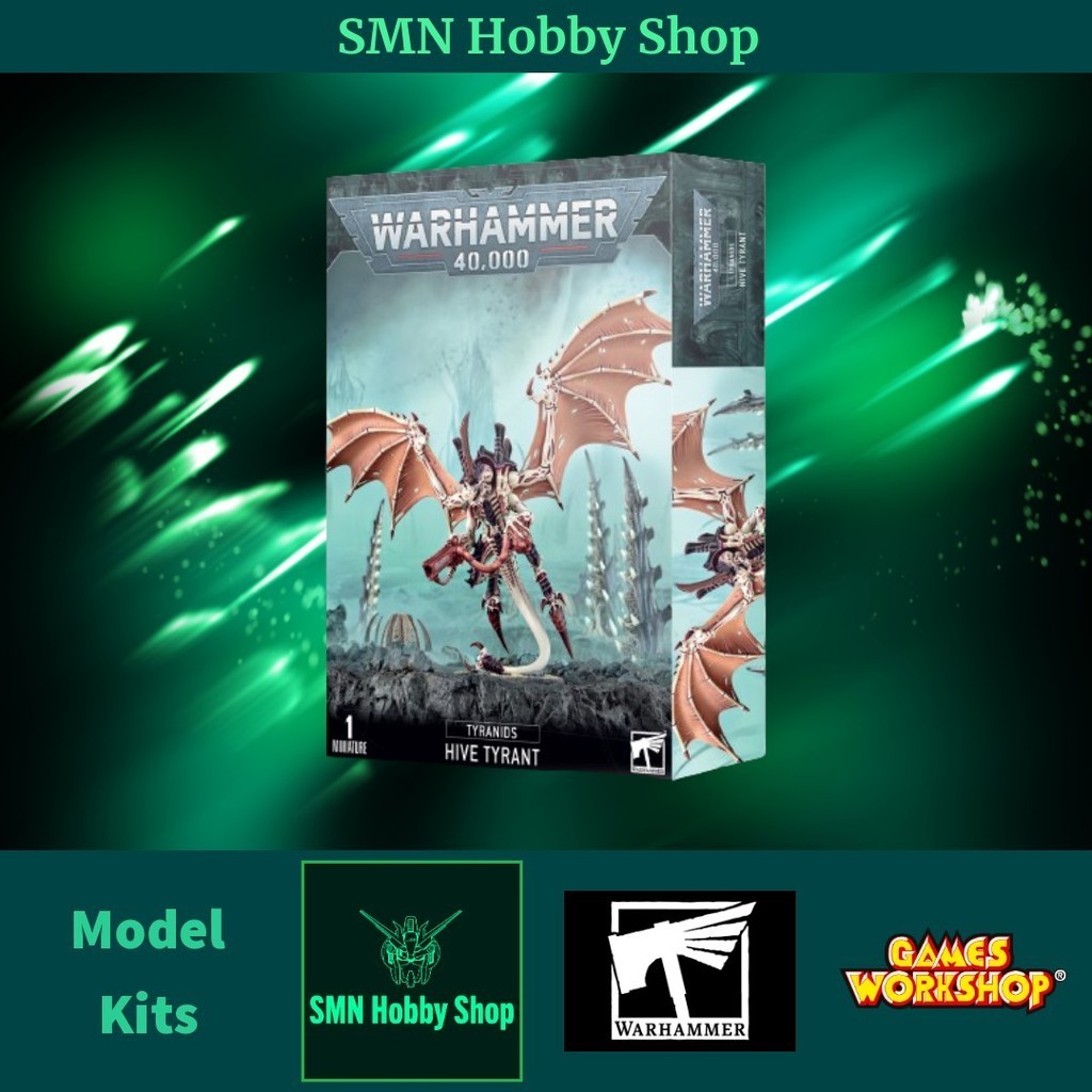 Miniatures Tyranids Hive Tyrant 1 Miniature Board Games Toys Plastic ...