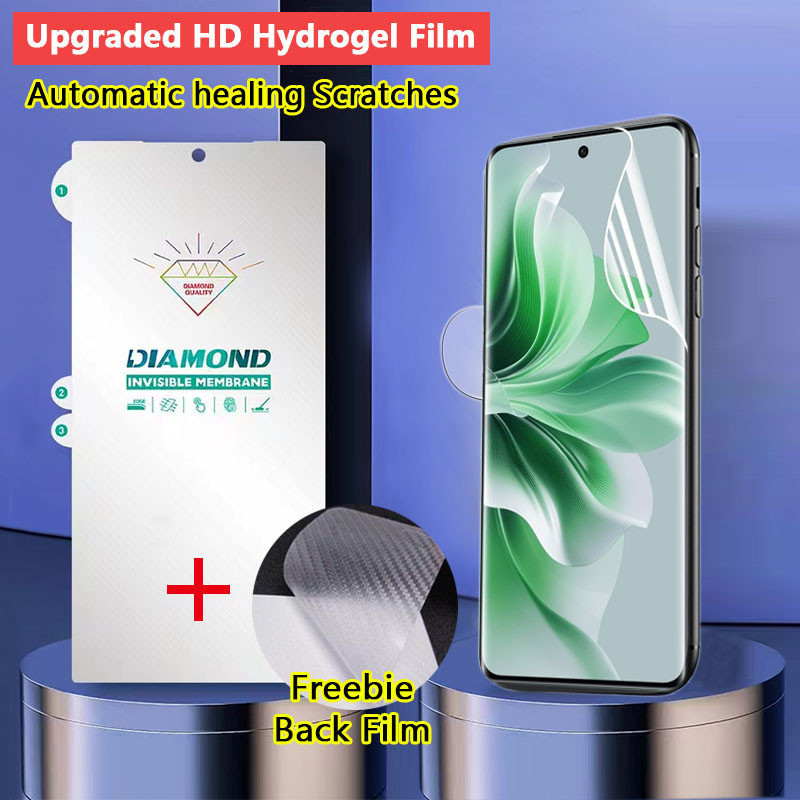 OPPO Reno 11 Pro 5G Hydrogel Film Curved Screen Protector Full Coverage ...