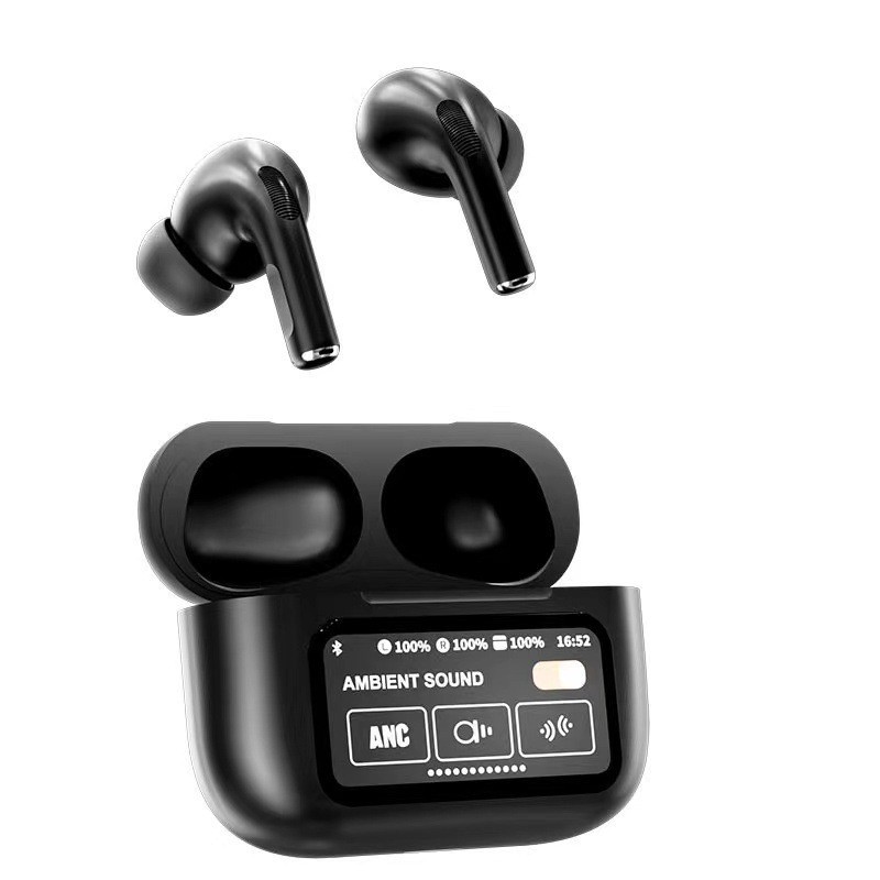 earphone Bluetooth Touch screen new A9Pro noise reduction 2024 sports ...
