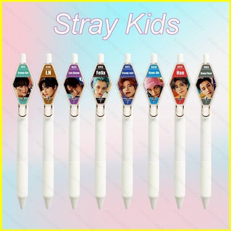 Sta5 Stray Kids Gel Pen School Gift For Girls Chang-Bin Lee Know Felix ...