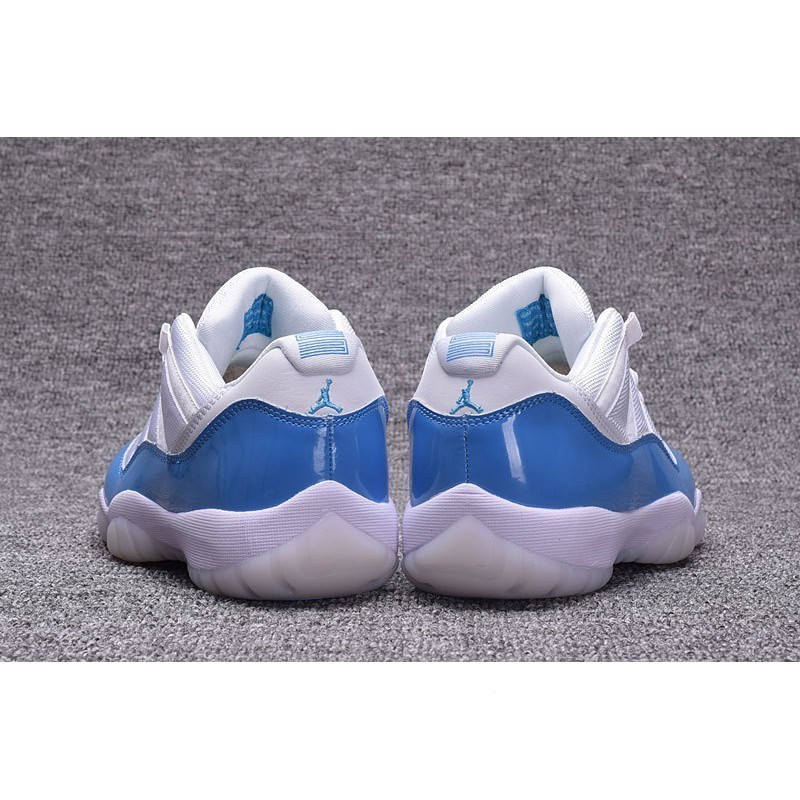 Authentic Air Jordan 11 Low Columbia Blue White/University Blue QABJ ...