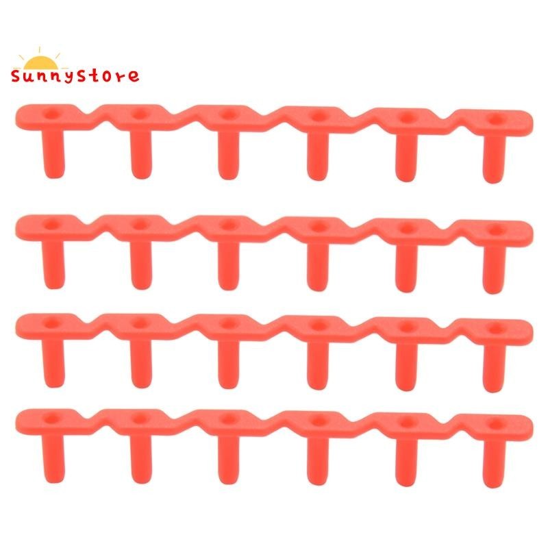 Badminton Racket Racquet Stringing Grommets Eyelets 6 Nails Red ...