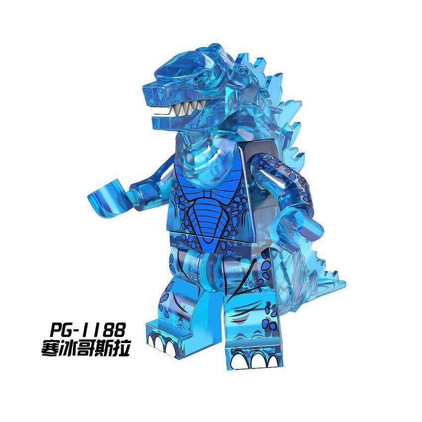 【现货】Godzilla Building Blocks Compatible Lego Minifigures Ice Ghidorah ...