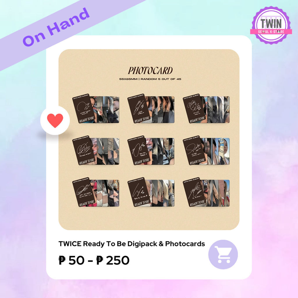 [ON HAND] TWICE To Be Digipack & Photocards (DaChaeTzu) | Shopee Malaysia