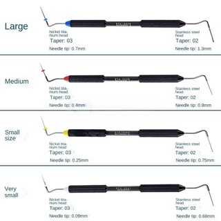 Dental Endo Buchanan Hand Plugger 3 Sizes Root Canal Filler NiTi ...
