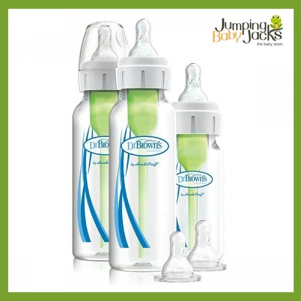 Dr Brown's Options Plus Standard Neck Starter Kit (Slightly Cloudy ...