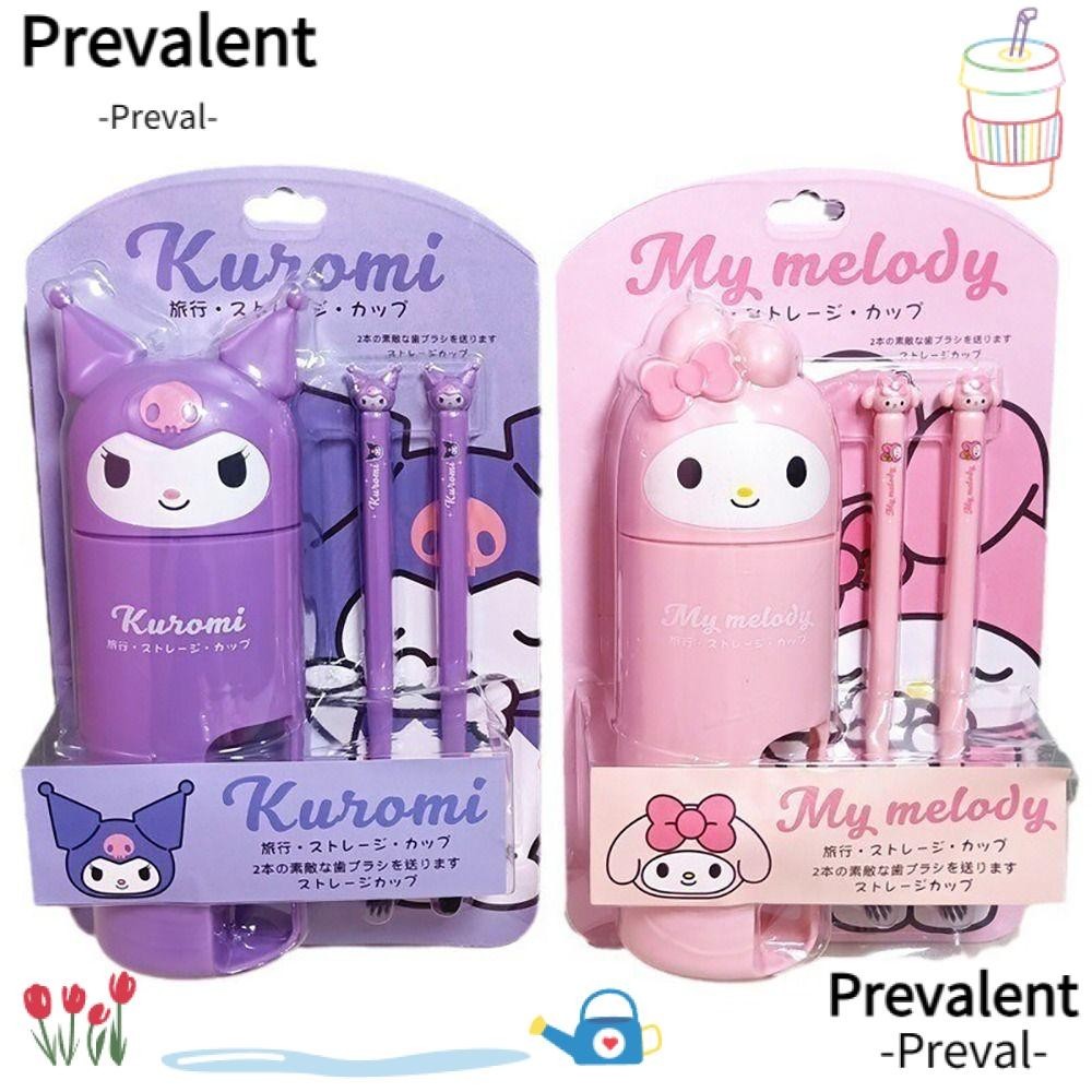 PREVAL 1Set Teeth Brushing Cup, Sanrio My Melody Kuromi Hello Kitty ...