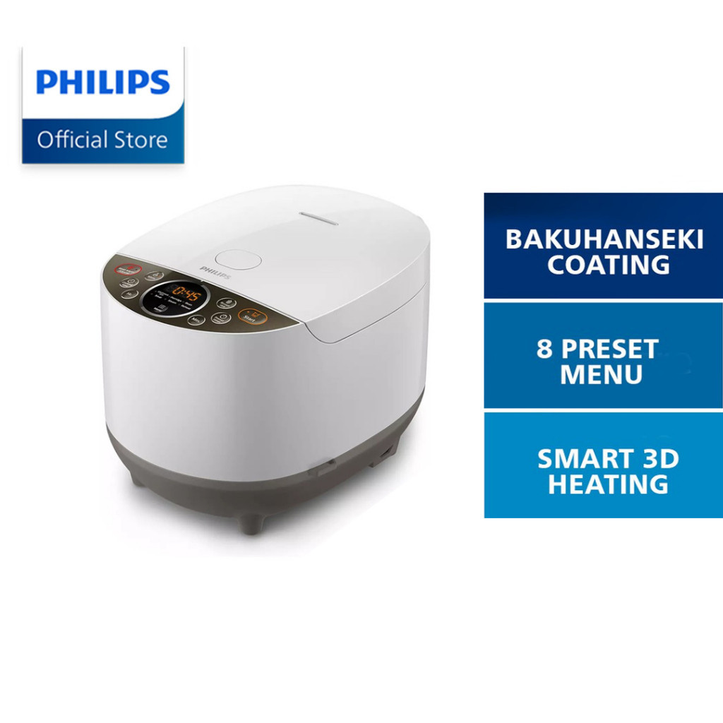 Philips X1 Heating Rice Cooker (1.8L) HD4515 | HD4515/67 | Shopee Malaysia