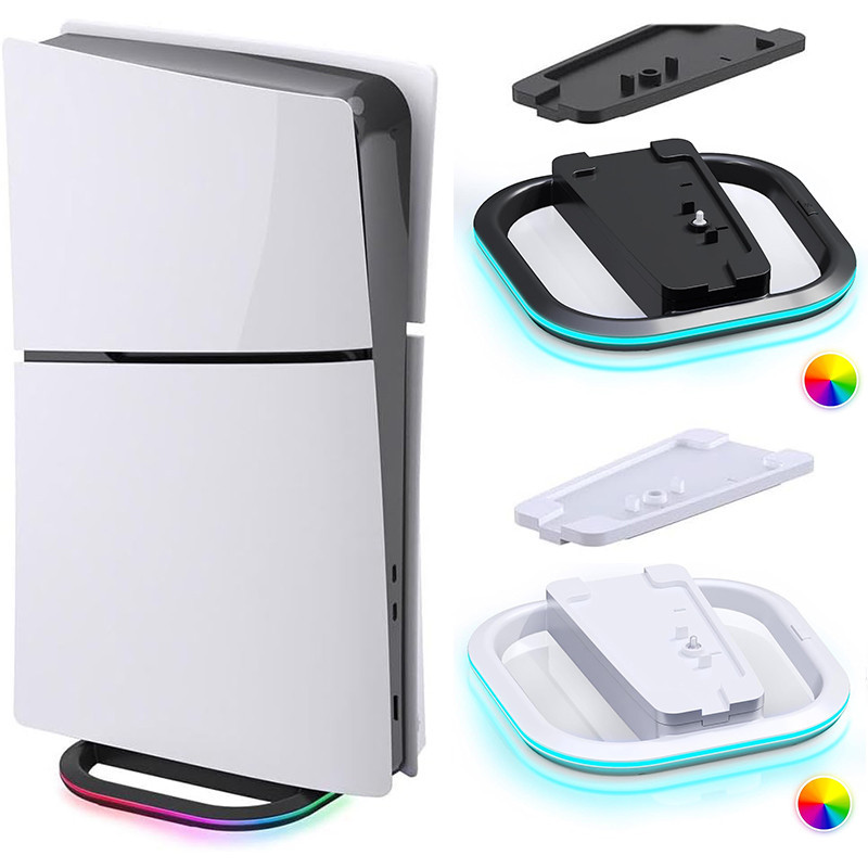 Vertical Stand for PS5/PS5 Slim Consoles, Playstation 5 Vertical Stand ...