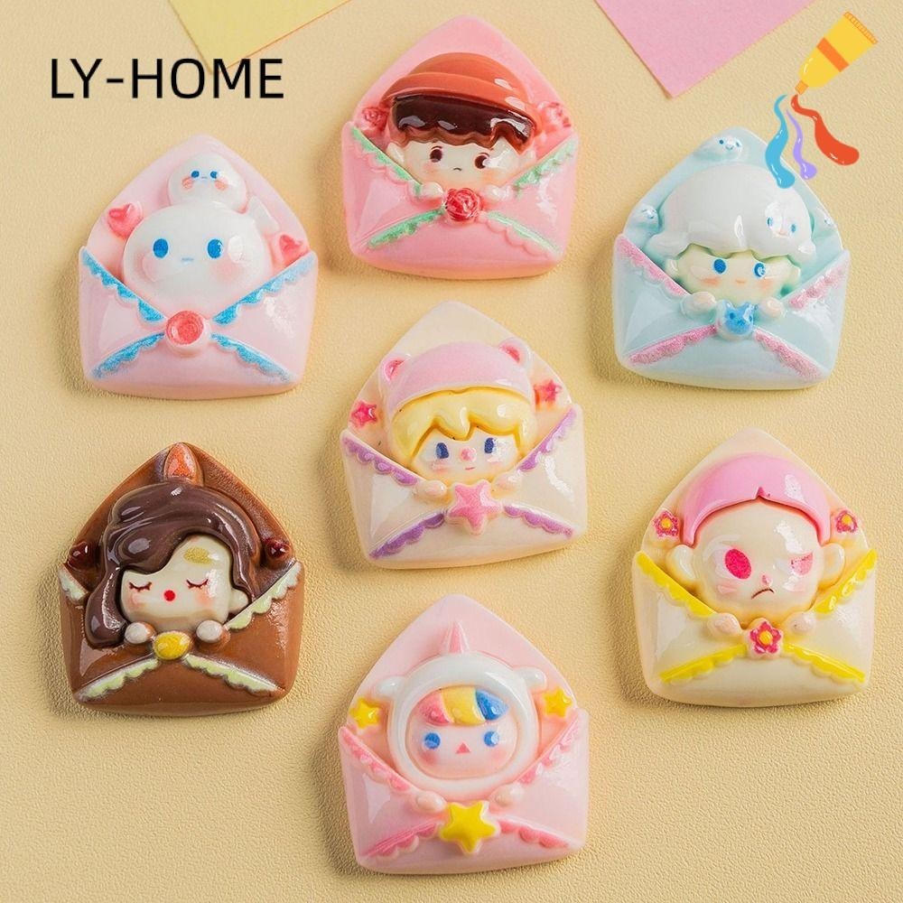 LY-HOME 7pcs Anime Cartoon Figure Model, Labubu SP Molly Dimoo POPMART ...