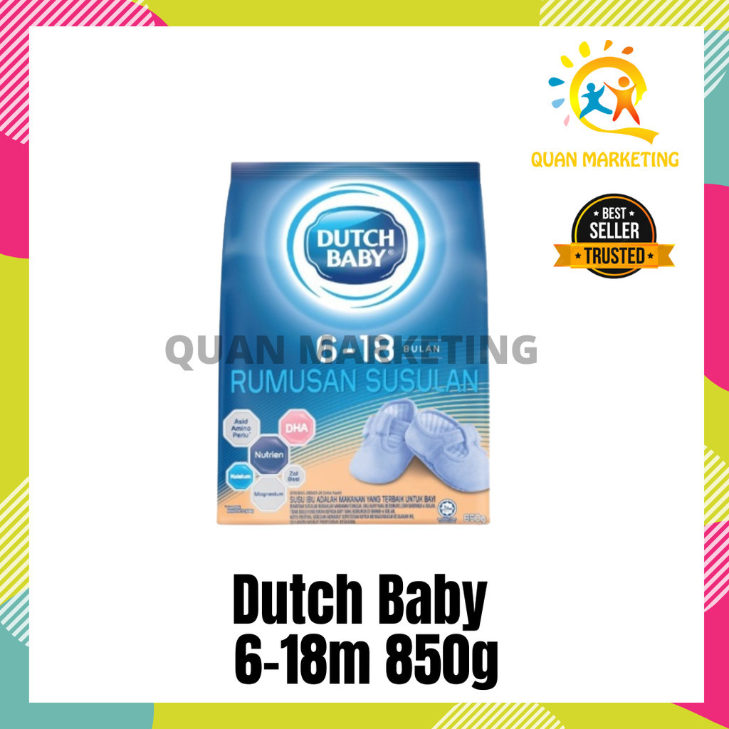 Dutch Baby Milk Formula 6-18 Months (850g) | Shopee Malaysia