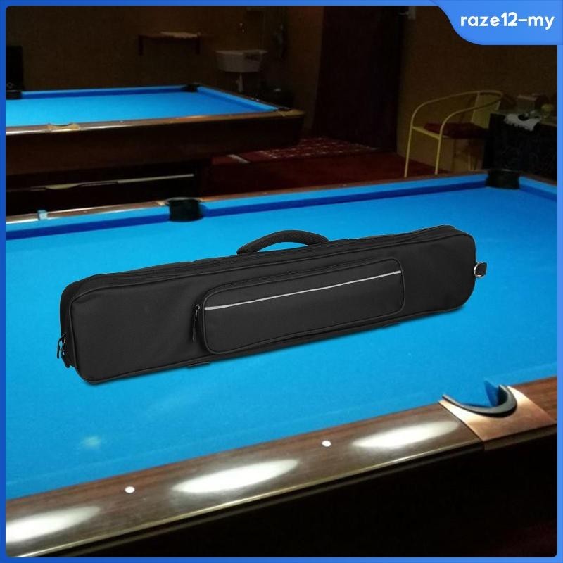 [RazecaMY] 3x4 Pool Cue Cases Soft Cue Bag 1/2 Snooker Billiard Cue ...