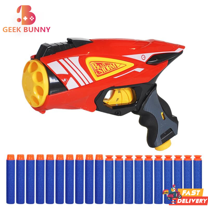 Blaze Storm 7038 MINI TYPE MANUAL SOFT FOAM EVA BLASTER TOYS | Shopee ...