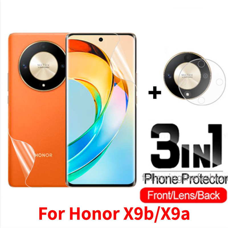 3 in 1 Front And Back Soft Hydrogel Film For Honor X9b 5G X9a 2024 ...