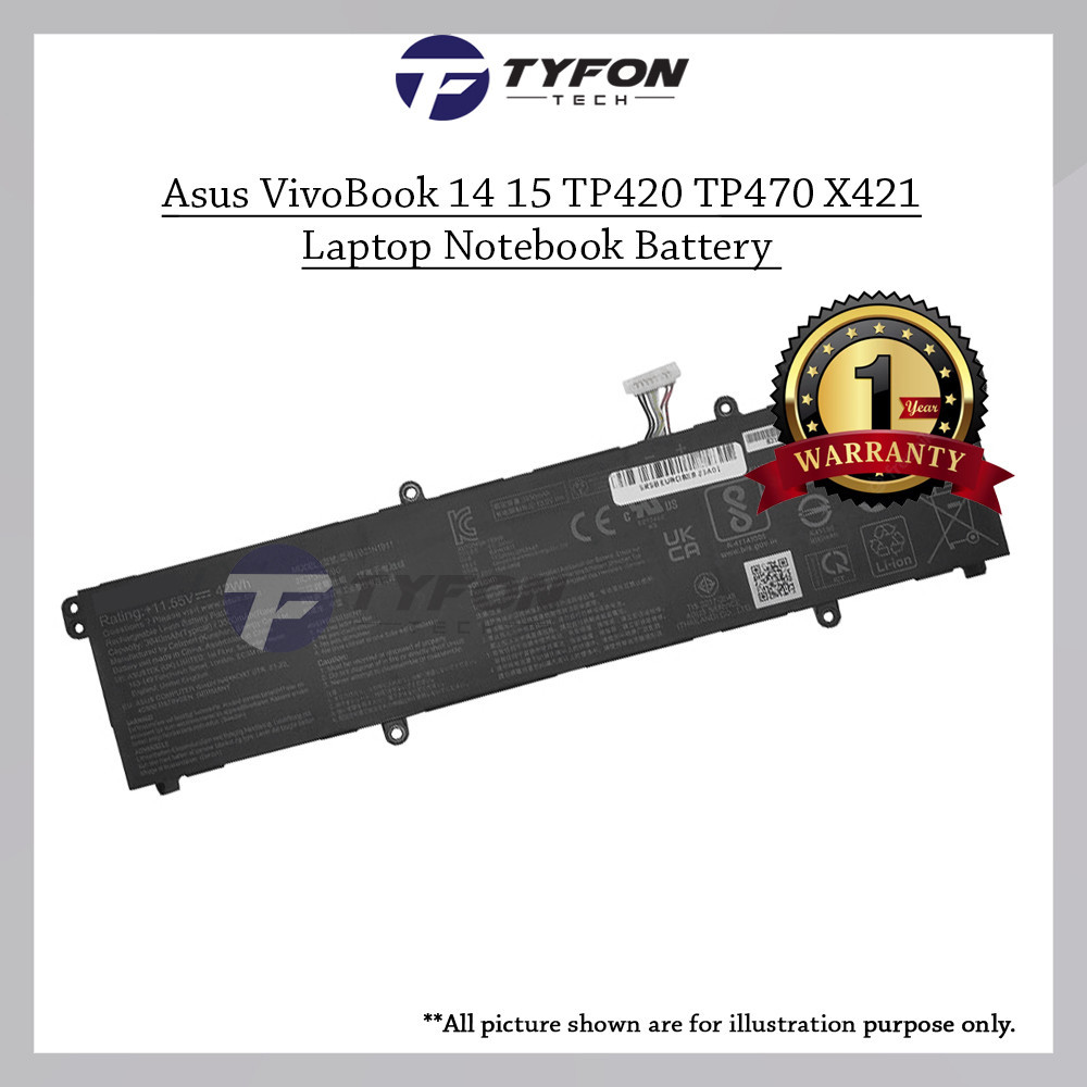 Asus VivoBook 14/15/TP420/TP470/X421 Laptop Notebook Battery OEM ...