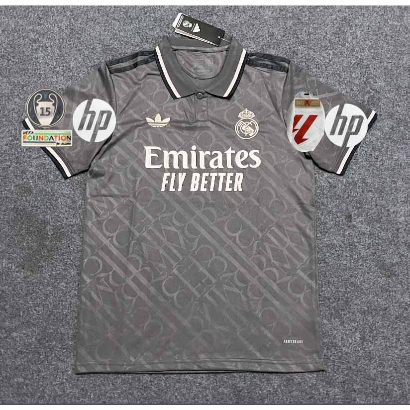 [fans Issue] 24 25 Real Madrid third MBAPPE BELLINGHAM VINI Man Football shirt soccer Jersey ...