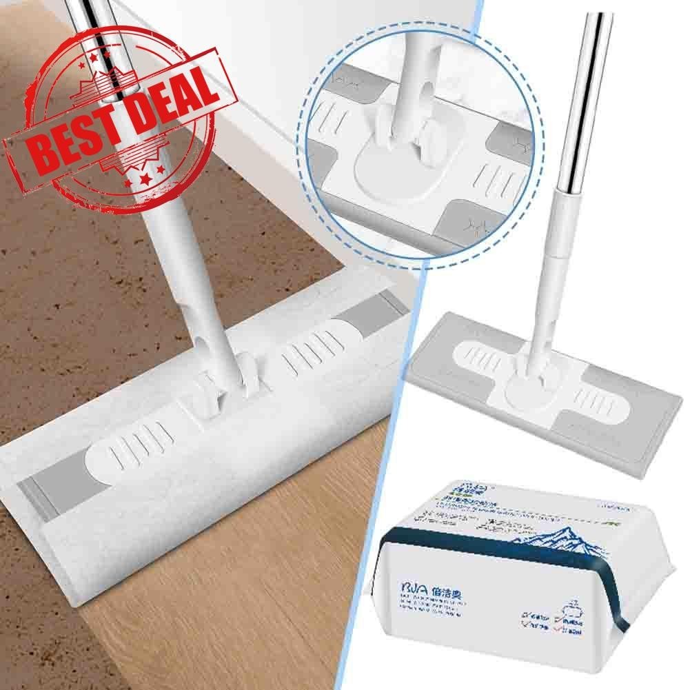 Static Dust Paper Mop Disposable Electrostatic Mop Wet And Dry Sheets ...