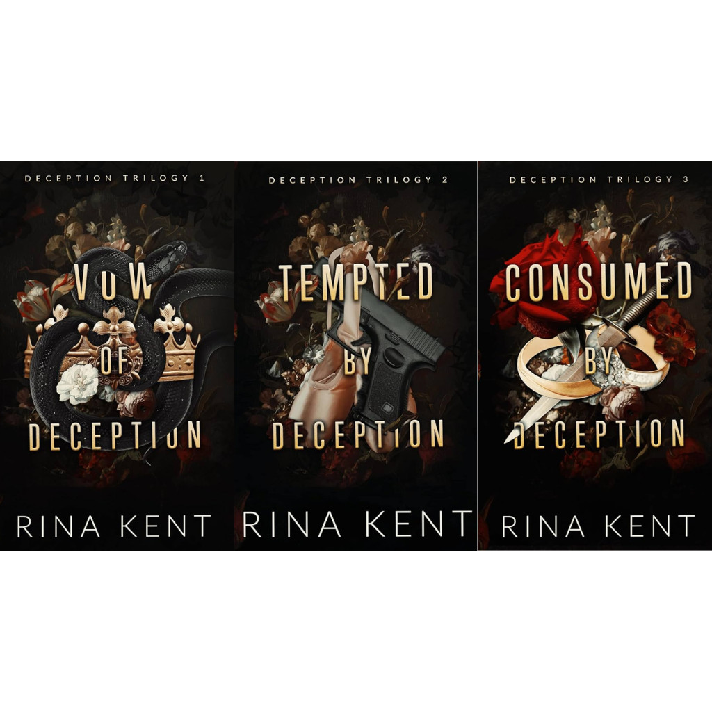 Vow of Deception | Tempted by Deception | Consumed by Deception by Rina Kent | Shopee Malaysia
