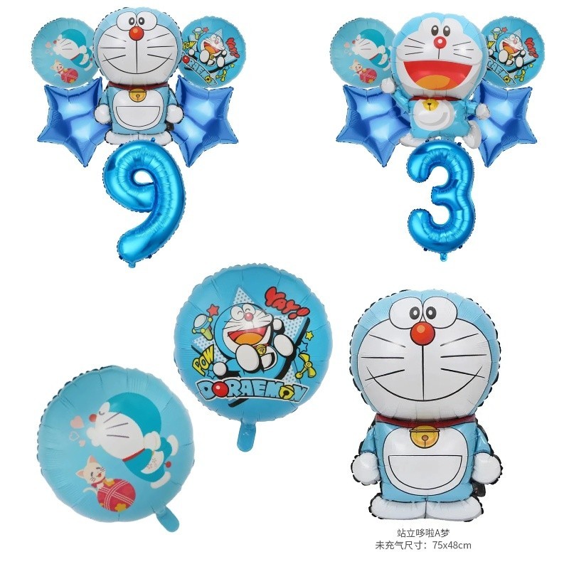 Doraemon Cartoon character themed digital aluminum foil balloon ...