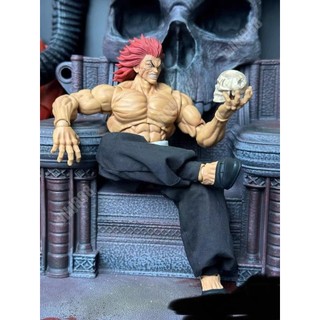 Action Figure Yujiro Hanma Baki Hanma Son of Orge ST 1/12 Model Storm ...