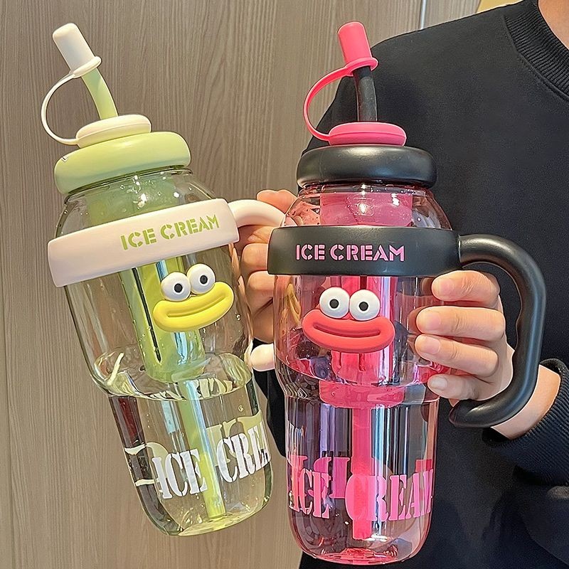 2024 Big Mac Straw Cup High Color Value Girl's Large Capacity Cup Small ...
