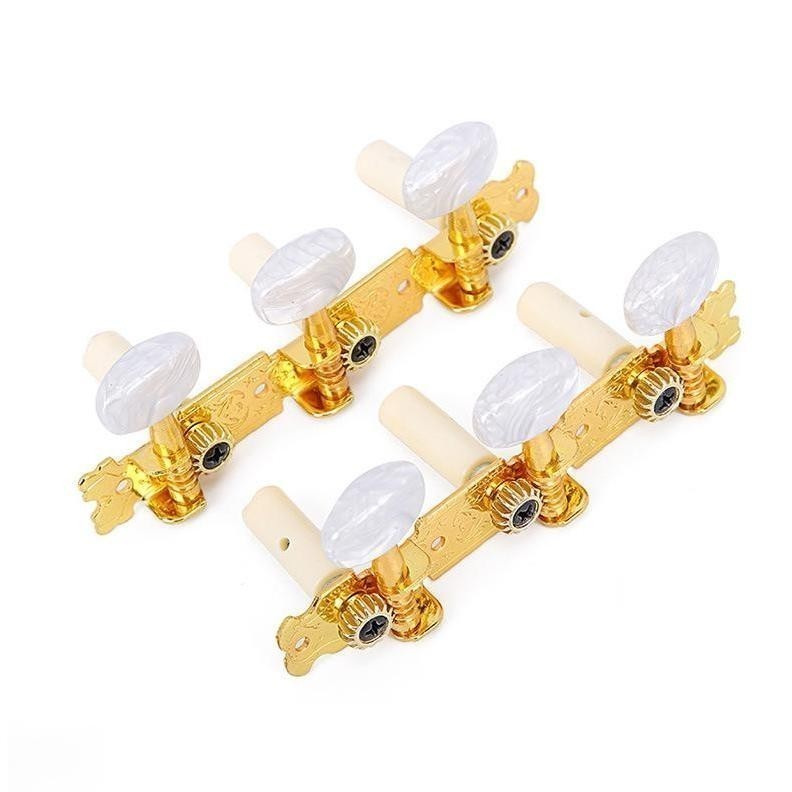 1Pair Classical Guitar Tuners Tuning Pegs Replacement Guitar Knob ...