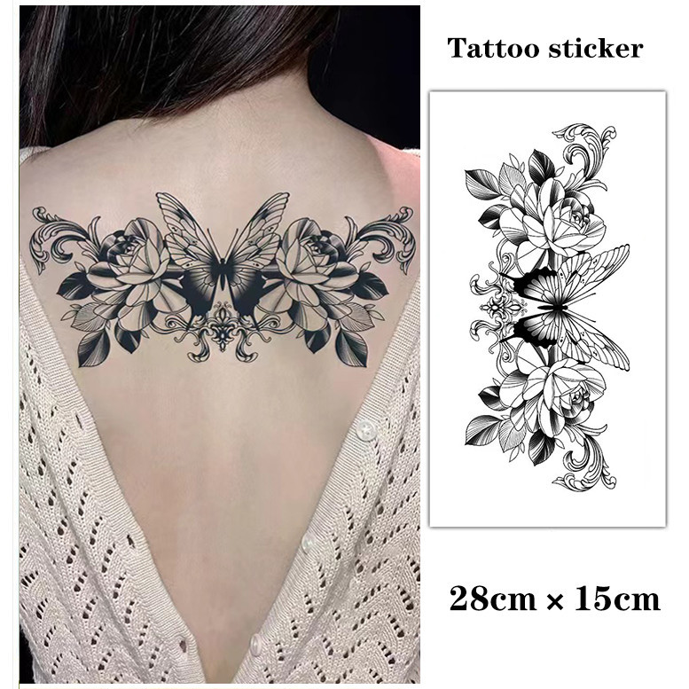 【COCO Magic Tattoo】Lasts 15 days ；28cm*15cm；tattoo sticker waterproof ...