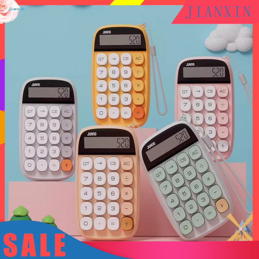 Anti-slip Bottom Calculator 10-digit Calculator Portable Battery ...